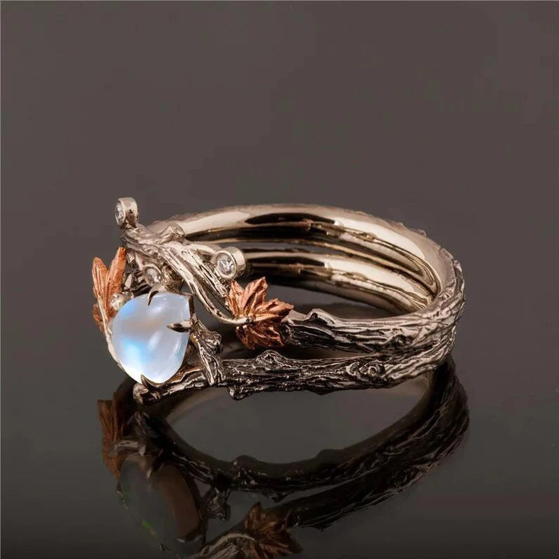 Retro maple leaf ring – JJ inc.