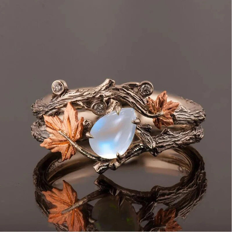 Retro maple leaf ring – JJ inc.